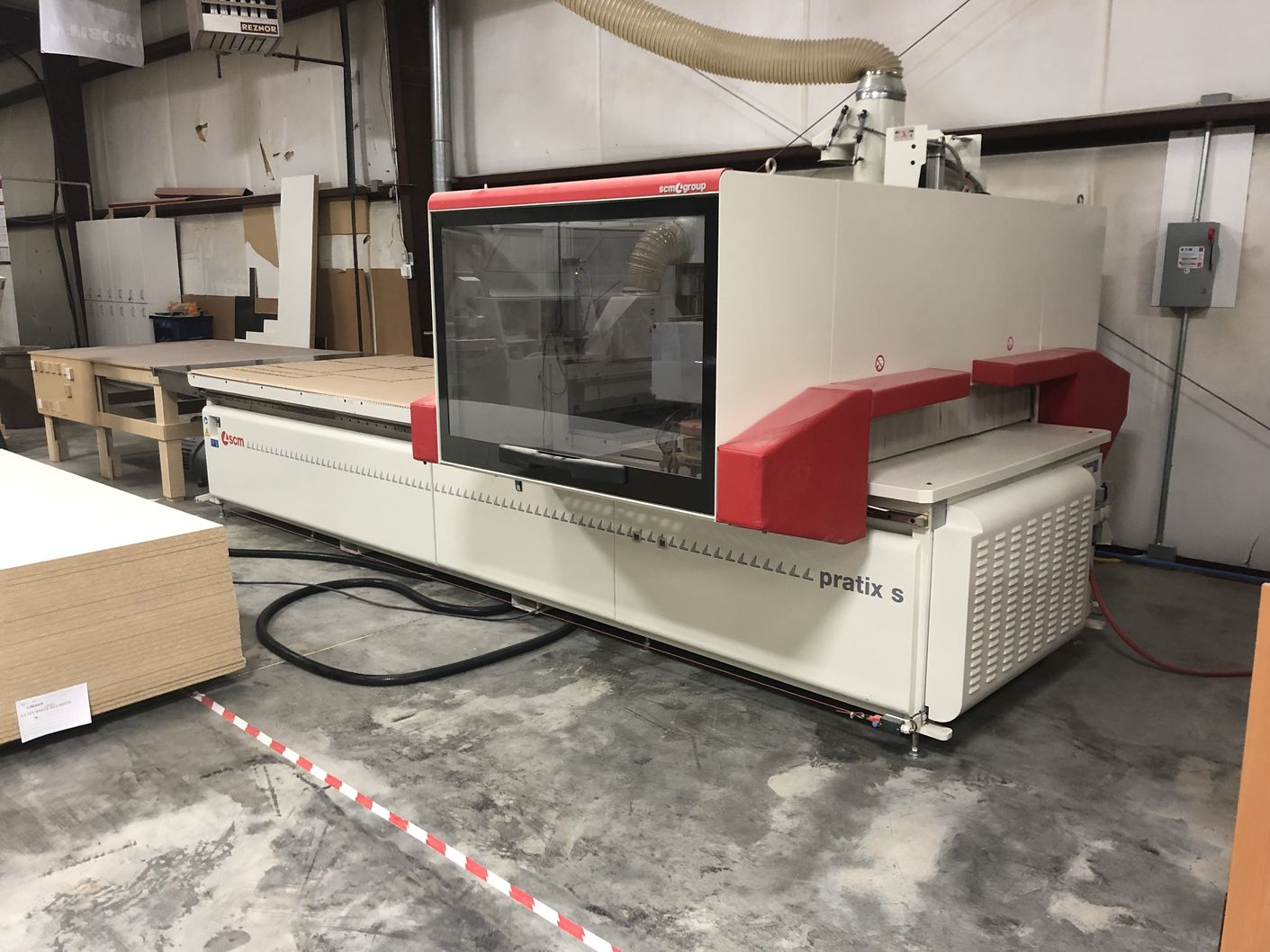 SCM Pratix S15 C 5' x 12' CNC Router, 2016 - The Equipment Hub
