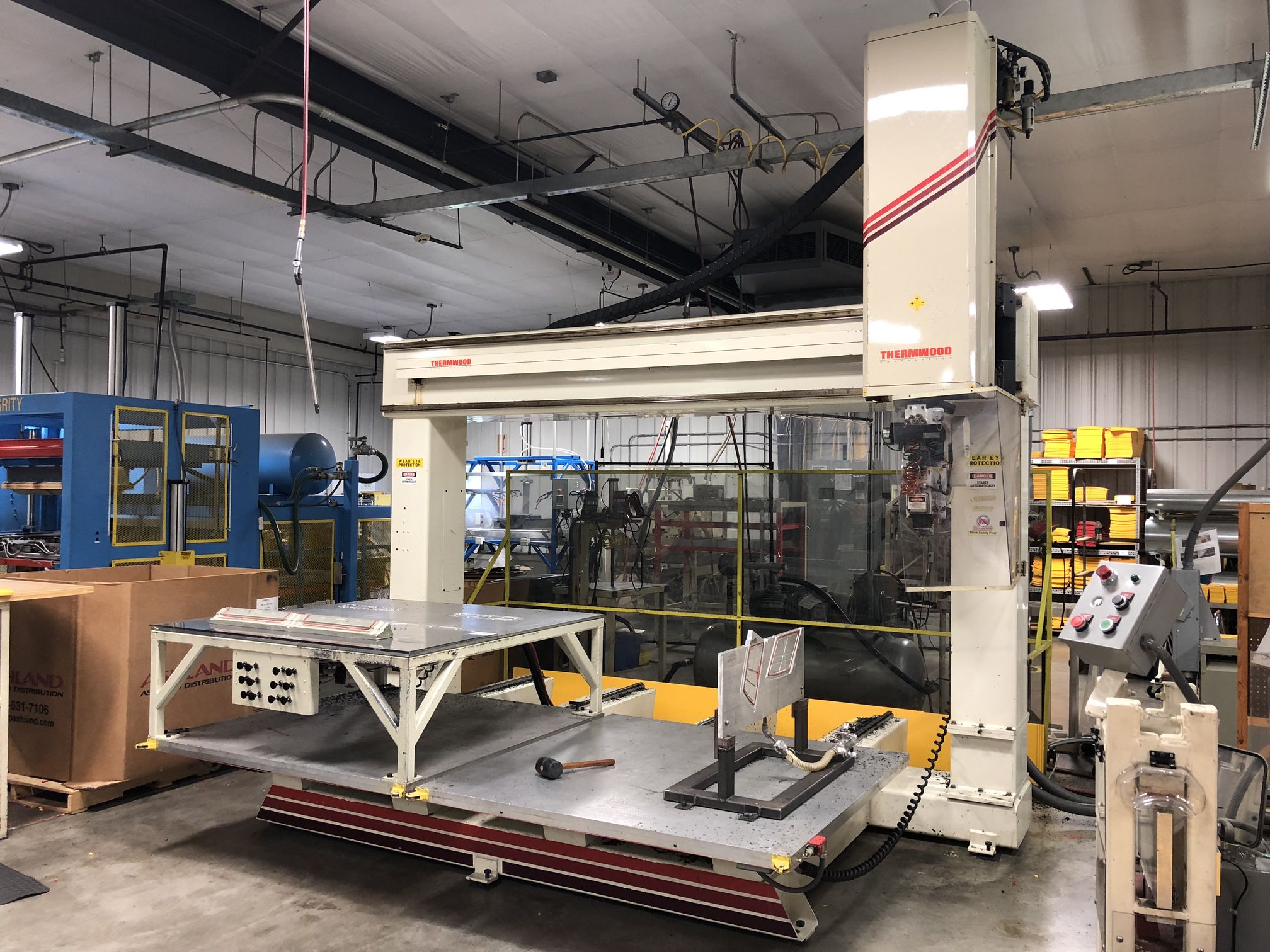 Thermwood Model 67 Dual 5' x 5' 5 Axis CNC Router - The Equipment Hub