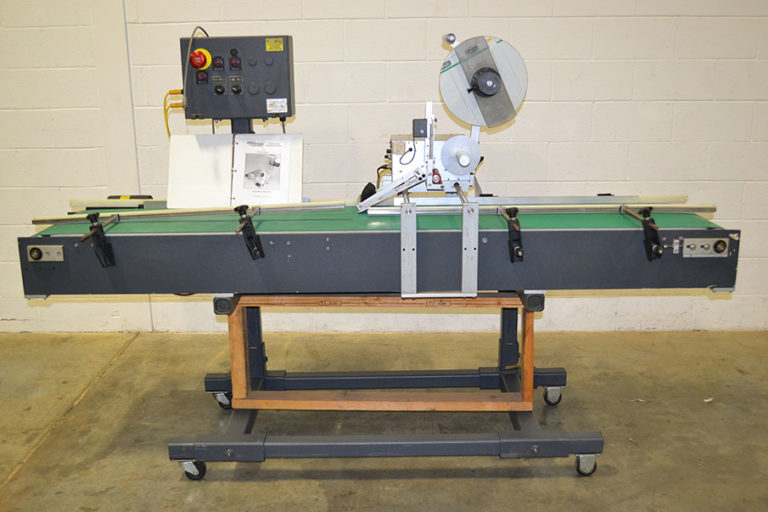 Universal L15 Wipe-On Labeler w/ Variable Speed Powered Conveyor - The ...