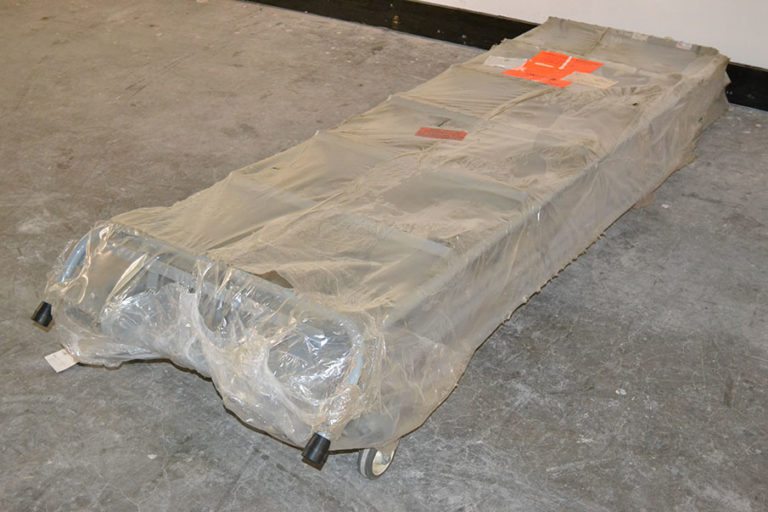 Uline 7 Step Rolling Ladder w/ 12″ Deep Platform - The Equipment Hub