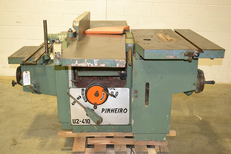 Maquina Pinheiro U2-410 Combination Machine, Sliding Saw, Planer, 16 ...