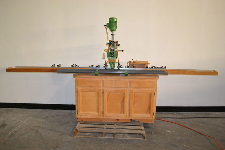 Mepla Mat Pneumatic Hinge Boring and Inserting Machine w/ Countertop ...