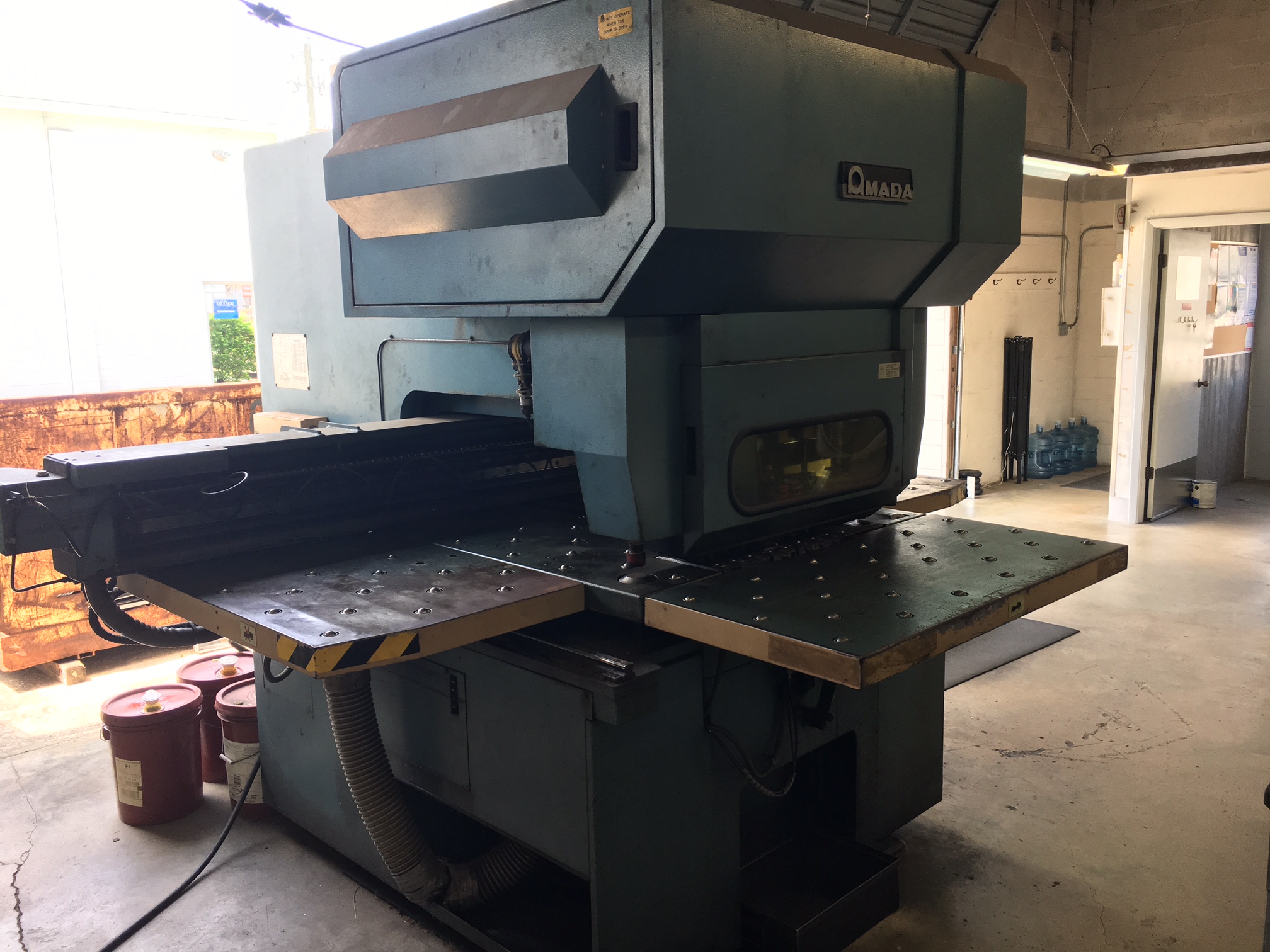 Amada OCTO-334 8 Station 30 Ton CNC Turret Punch Press - The Equipment Hub