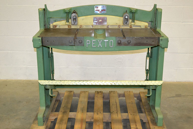 Roper Whitney Pexto 137 37″ x 16 Gauge Foot Shear - The Equipment Hub