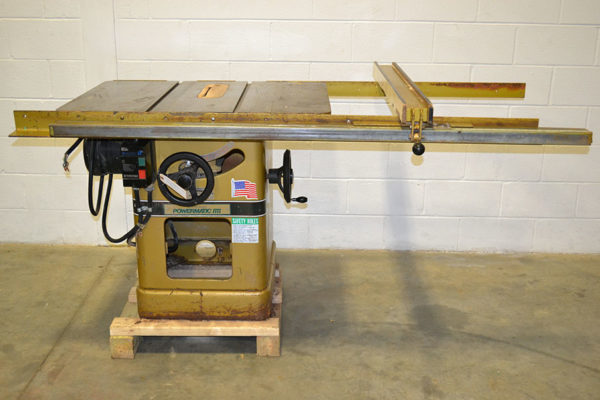Powermatic 66 10″ Table Saw, 5HP / 3PH - The Equipment Hub