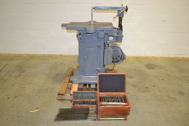 Davis No. 4 Mechanical Vertical Keyseater Keyway Broach Cutter, Lots of ...