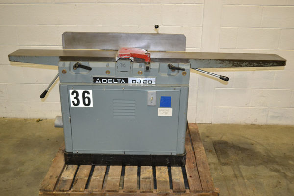 Delta Invicta 37350 DJ20 8″ Long Bed Straight Knife Jointer, 1PH - The ...