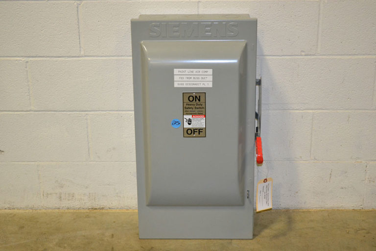 Siemens HF364 200 Amp Fusible Heavy Duty Safety Disconnect Switch - The ...