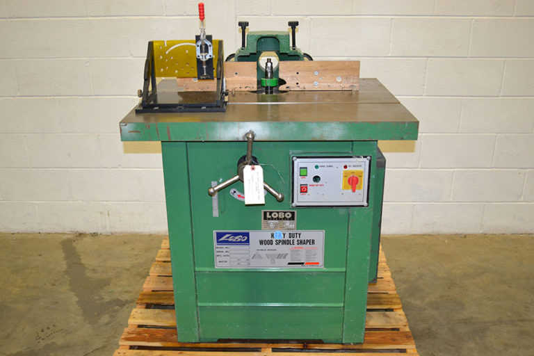 Lobo SP-201 3HP 4-Speed Shaper w/ Door Clamping Jig - The Equipment Hub