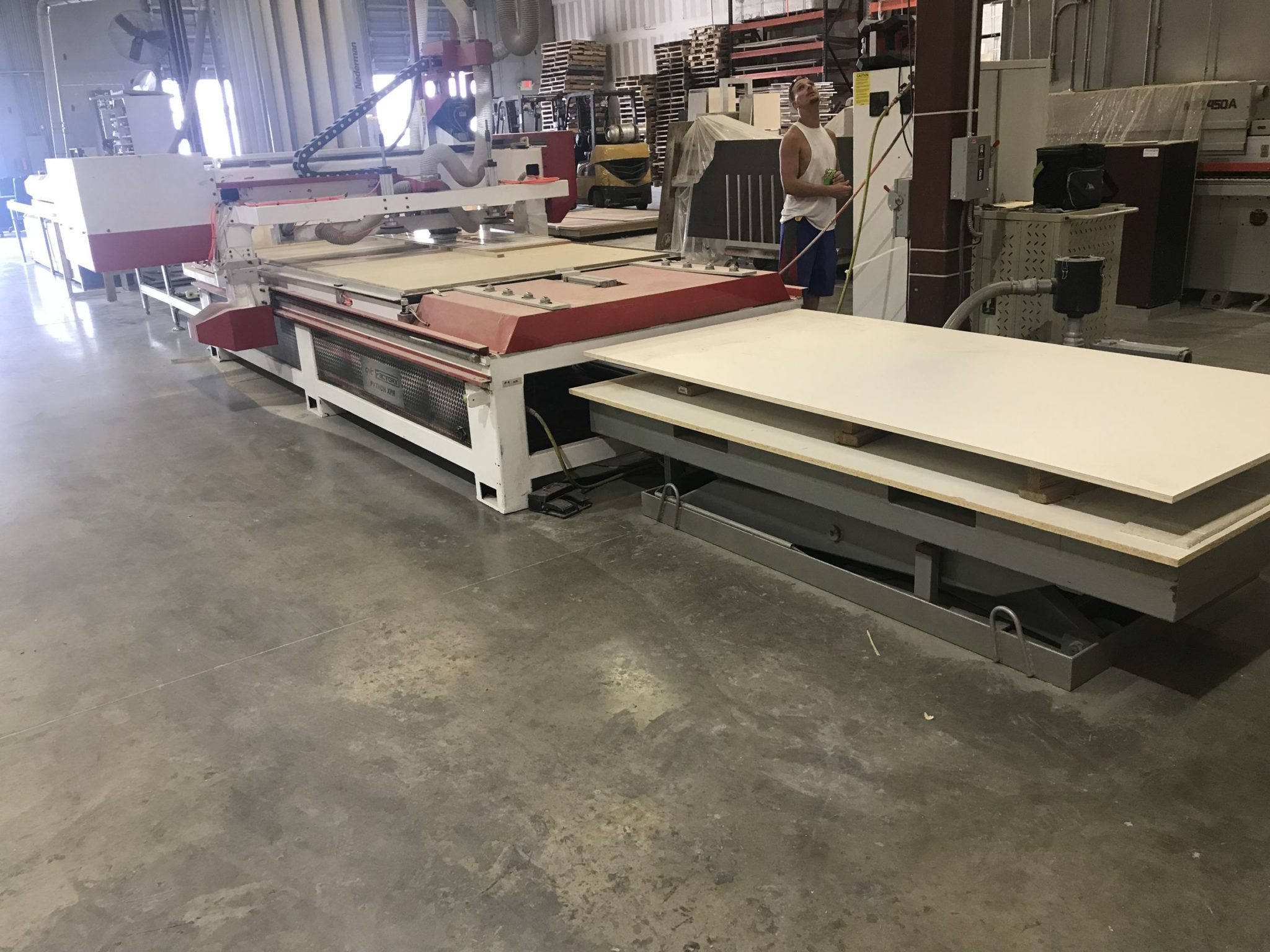 CNC Factory Python XPR 5 x 10 CNC Router w/ Feed Through - The ...