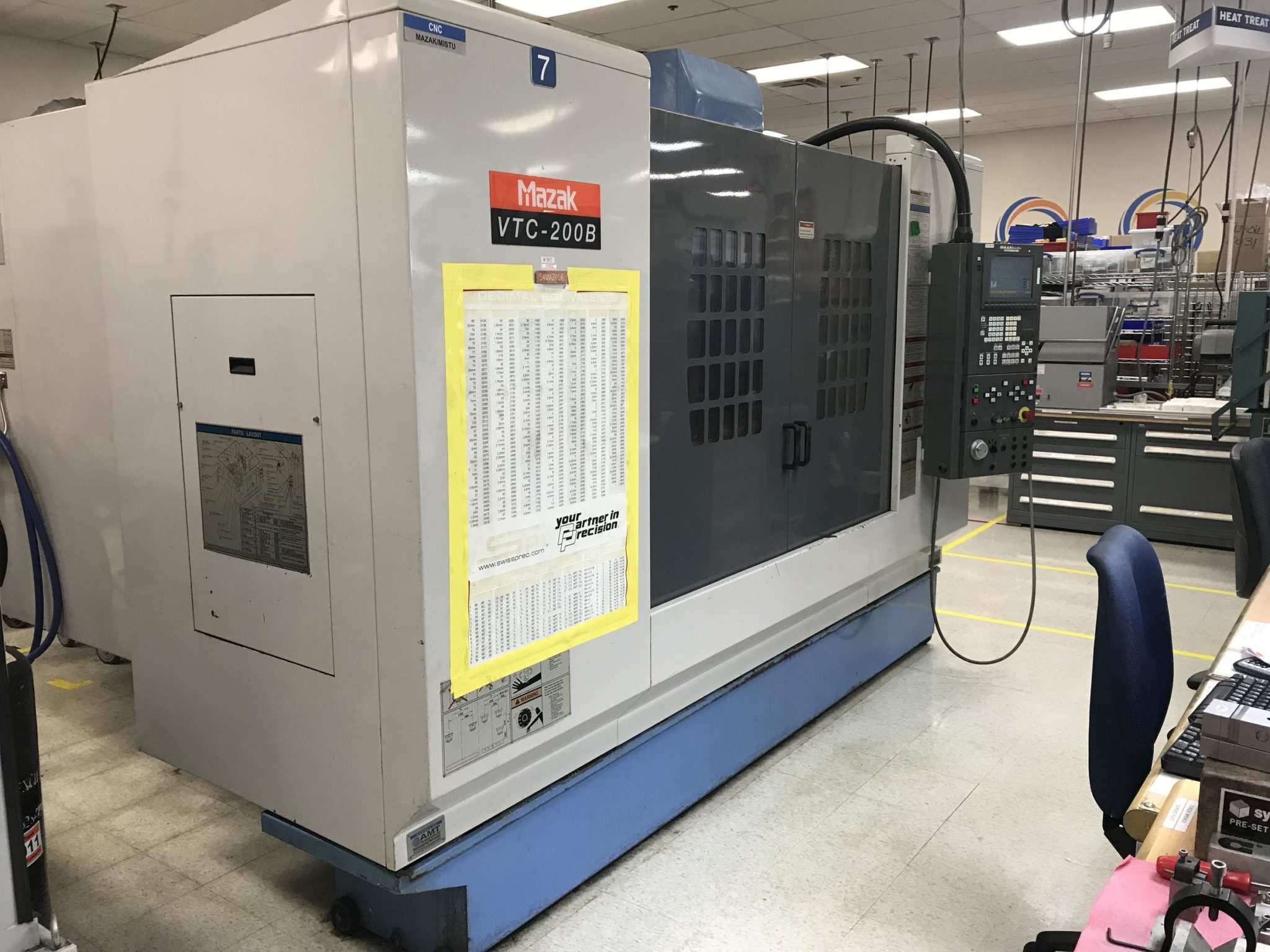 Mazak VTC-200B CNC Vertical Machining Center 44" x 20" x 20" - The ...