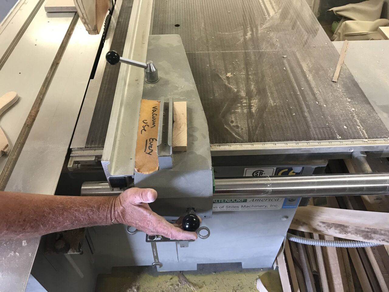 Altendorf F92T Sliding Table Saw - The Equipment Hub