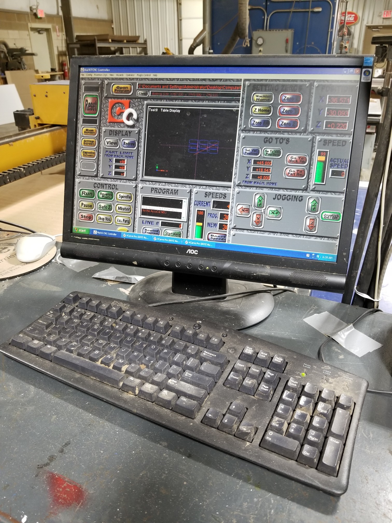 Computerized Cutters Accu-Cut XP Series 4F8F 4' x 8' CNC Router - The ...