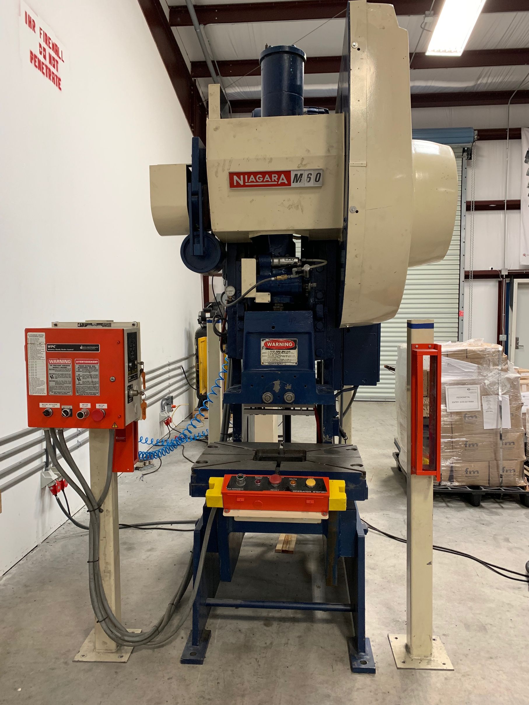 Niagara M60 Mechanical Stamping Press - The Equipment Hub