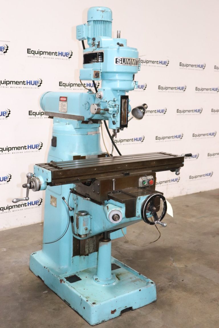 Summit V-244 10" x 44" Vertical Milling Machine - The Equipment Hub