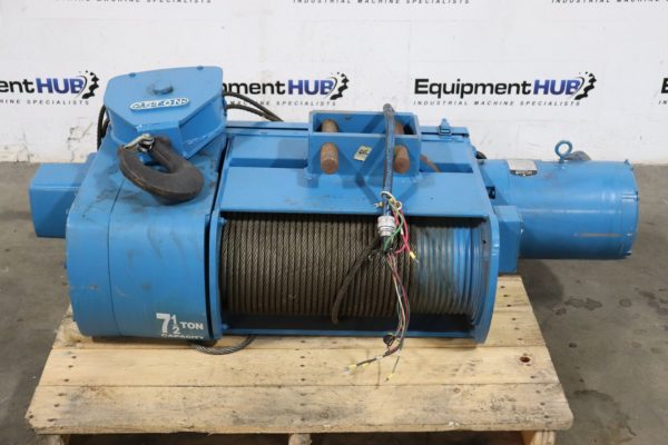 Shaw-Box 72L07022S141R 7.5 Ton 15,000 Lbs. Capacity Overhead Electric ...