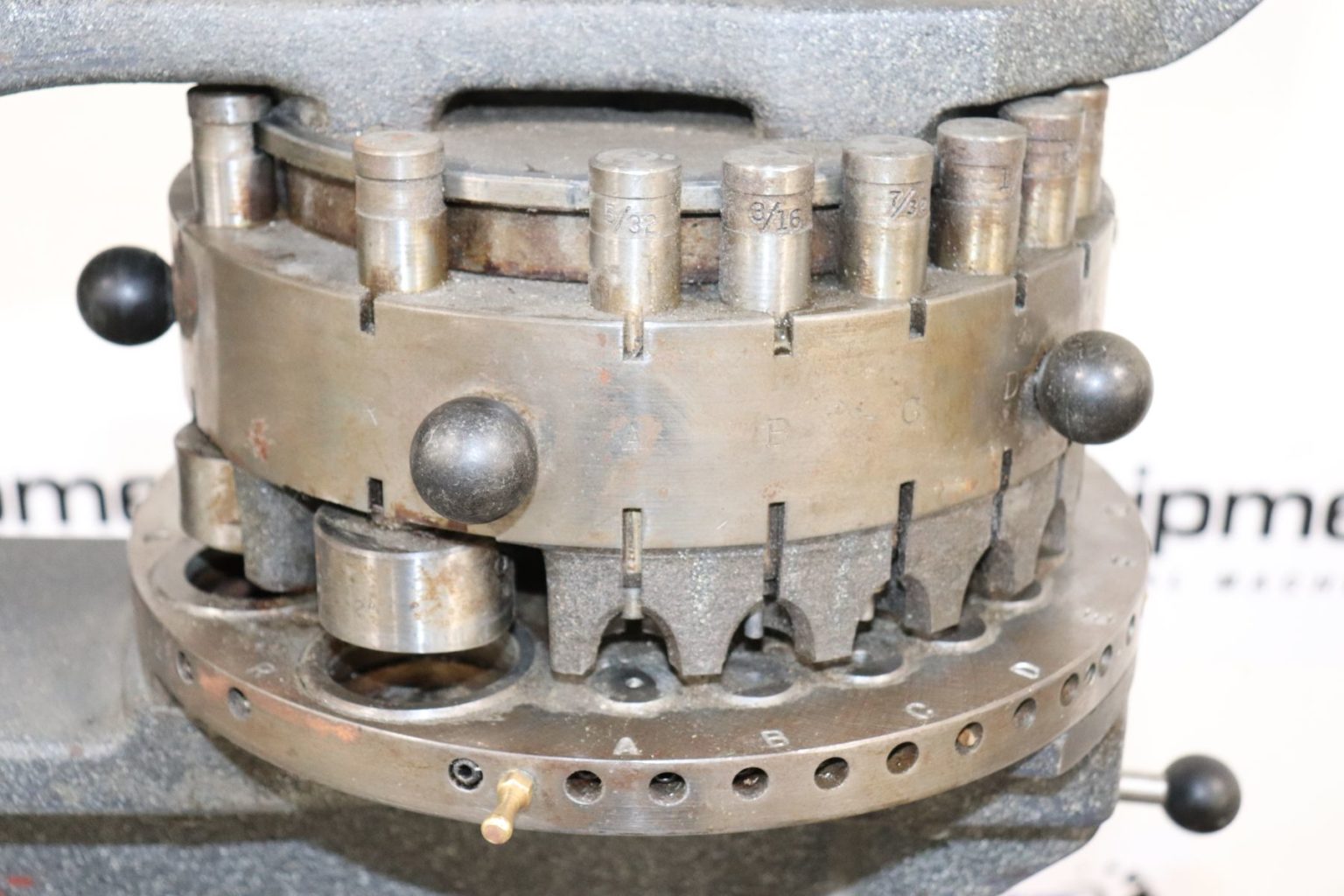 Rotex 18-A 18" Throat Hand Operated Turret Punch Press w/ Stand - The ...