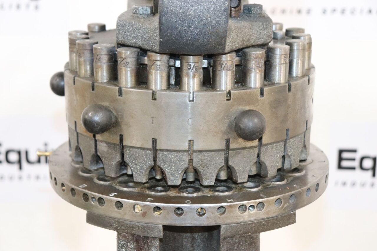 Rotex 18-A 18" Throat Hand Operated Turret Punch Press w/ Stand - The ...