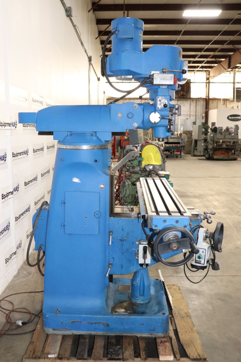 Supermax YC-1-1/2VS 9" x 49" Vertical Milling Machine w/ Sony DRO ...