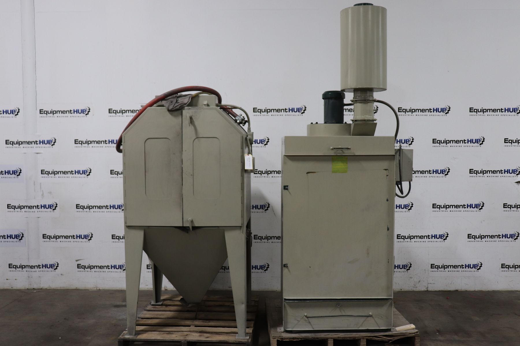 Maxi-Blast Basket Tumble Blaster Deflashing System w/ Dust Collector ...