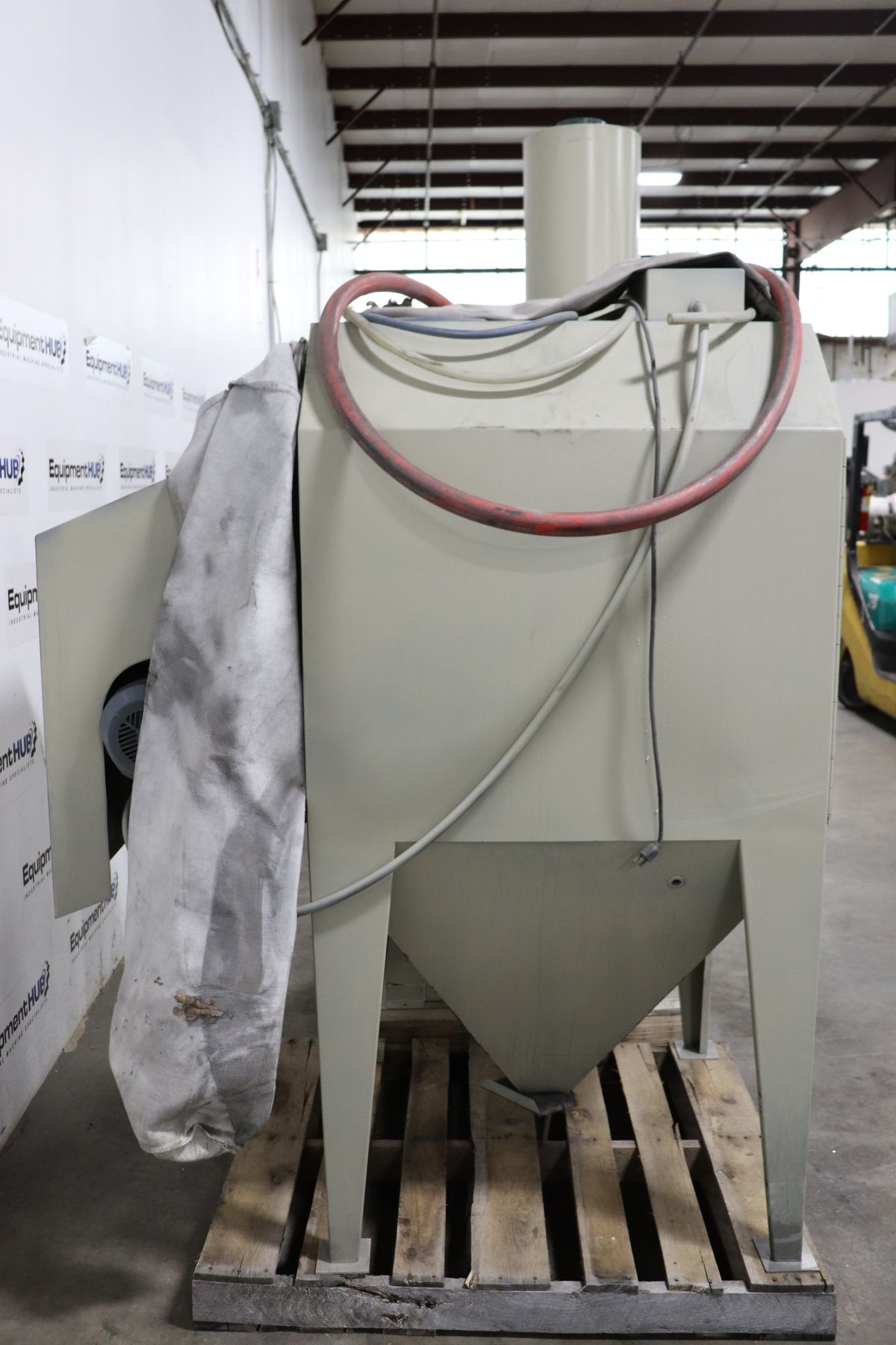 Maxi-Blast Basket Tumble Blaster Deflashing System w/ Dust Collector ...