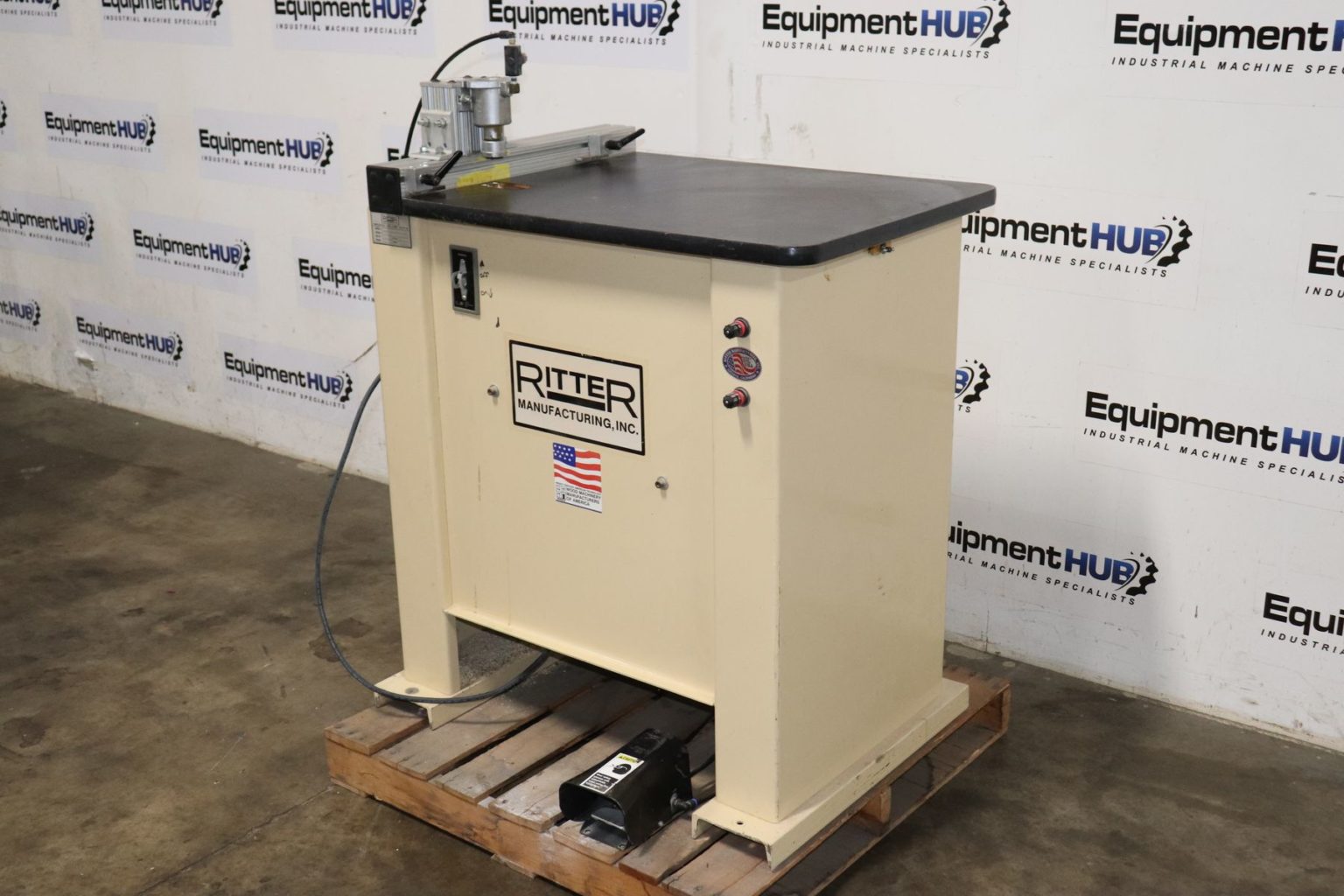 Ritter R220T Double Spindle Pocket Hole Boring Machine - The Equipment Hub