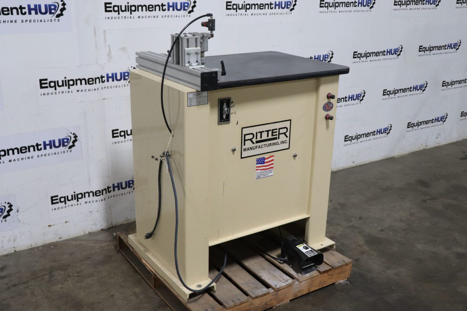 Ritter R220T Double Spindle Pocket Hole Boring Machine - The Equipment Hub