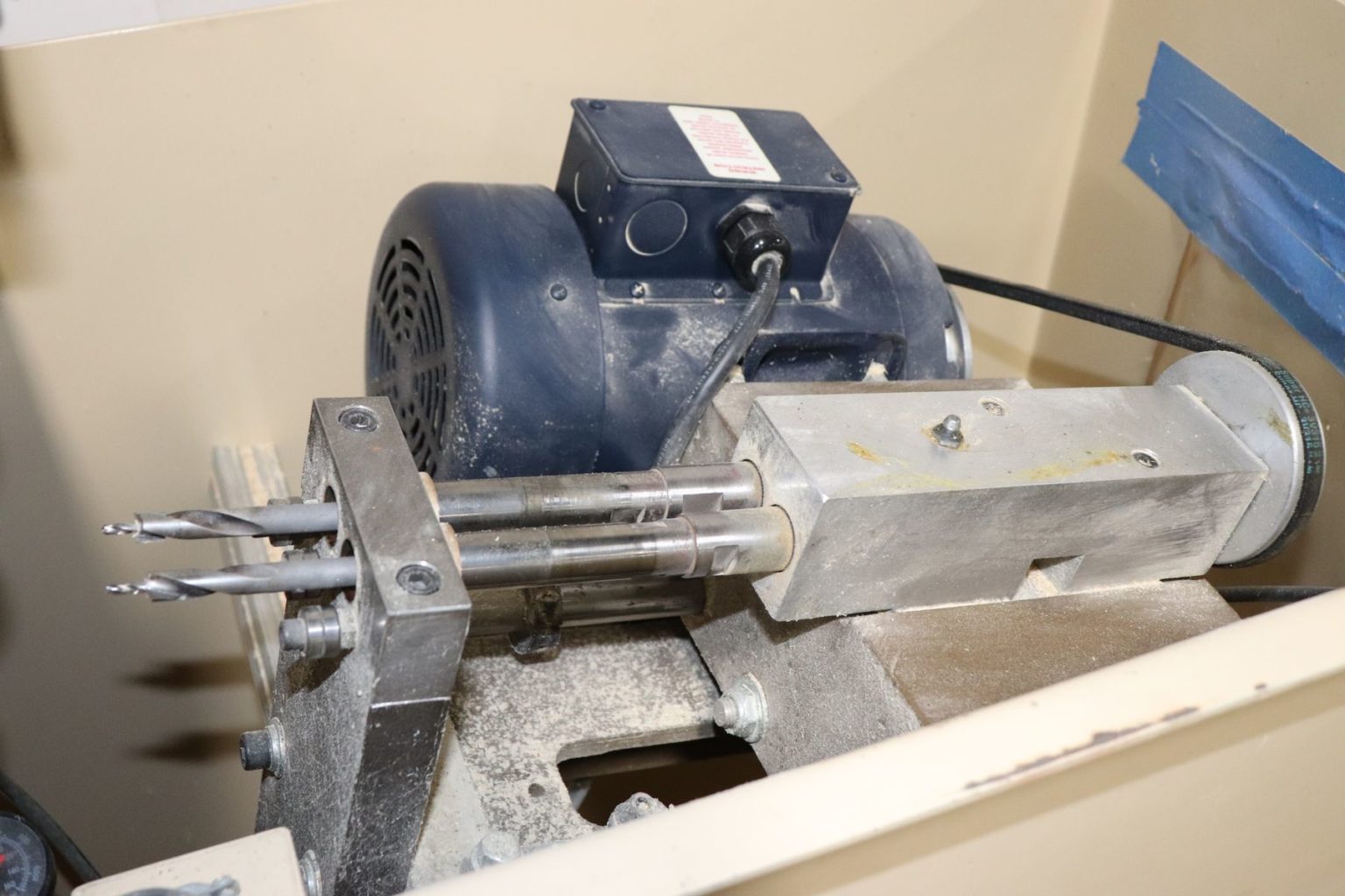 Ritter R220T Double Spindle Pocket Hole Boring Machine - The Equipment Hub