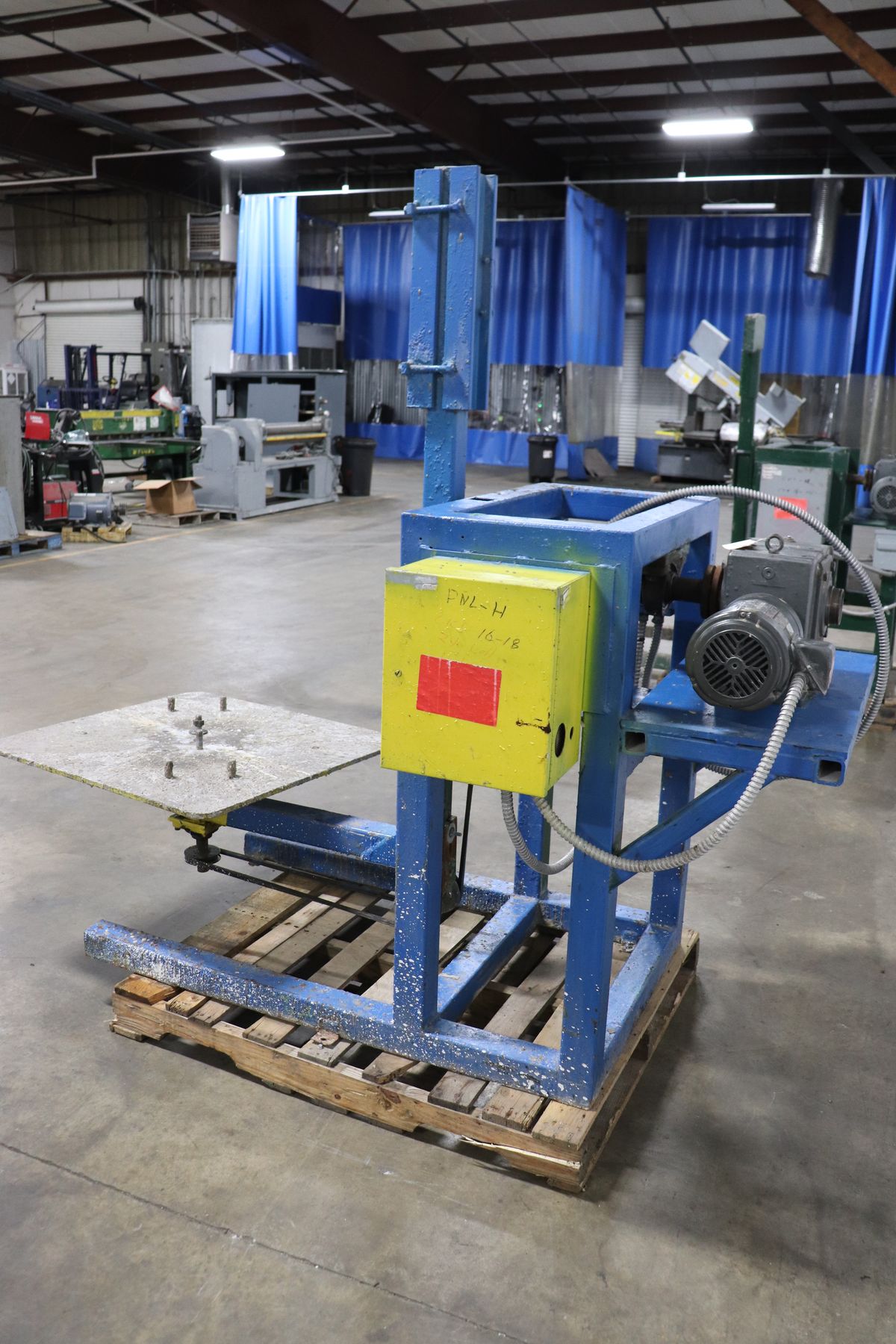 Powered Motor Driven Multi-Directional Rotocasting Machine w/ 32 ...