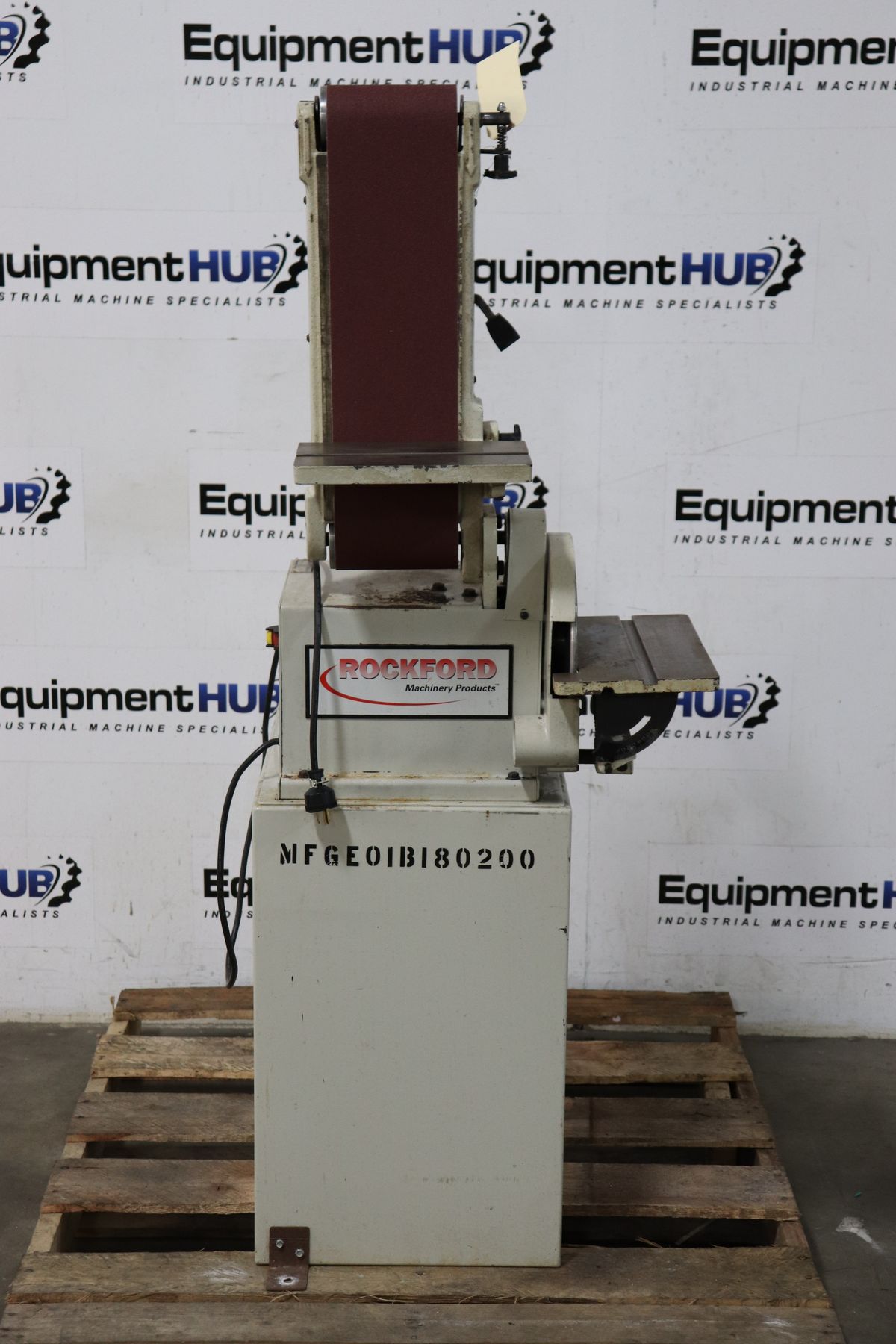 Rockford SB-611P 6" x 48" Belt & 10" Disc Combination Sander - The ...