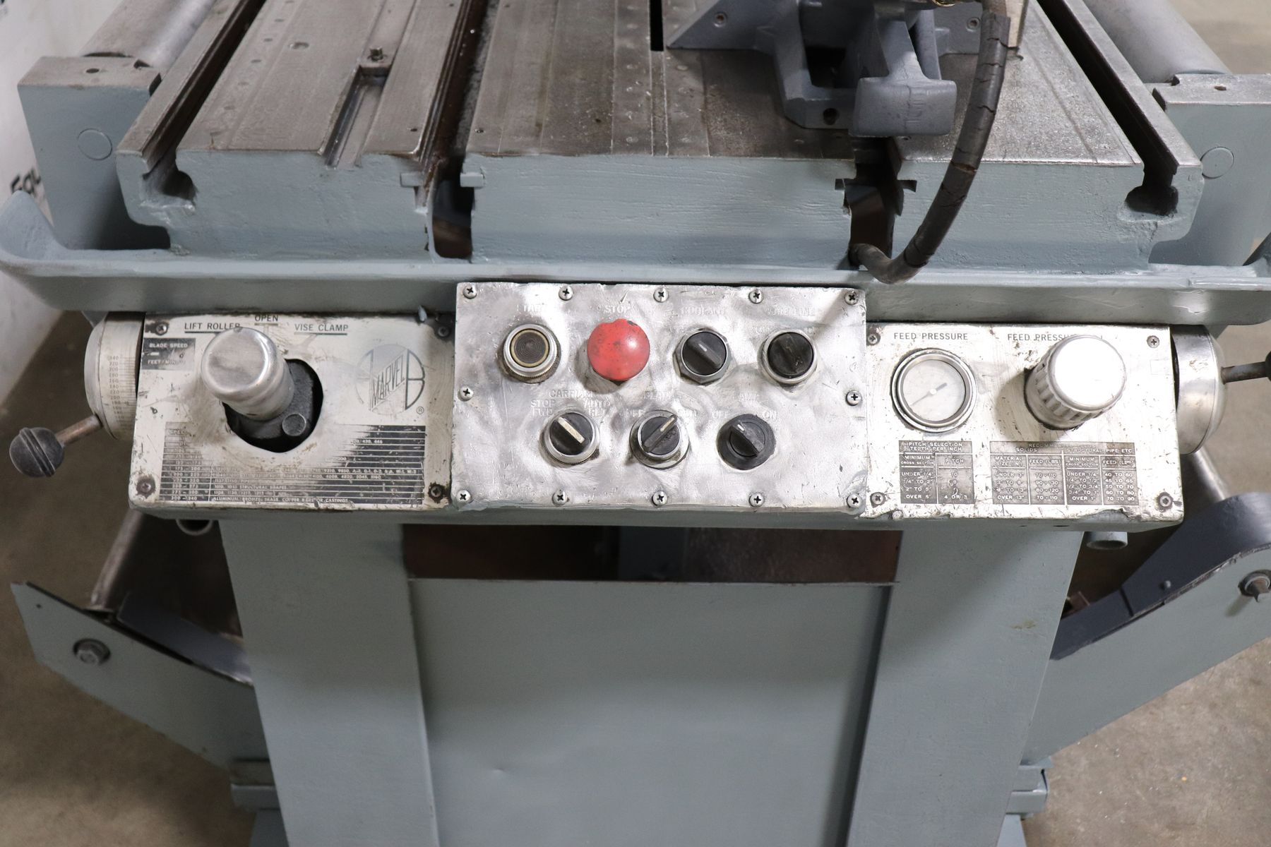 Marvel Series 81 18" x 20" Tilt Frame Vertical Band Saw - The Equipment Hub