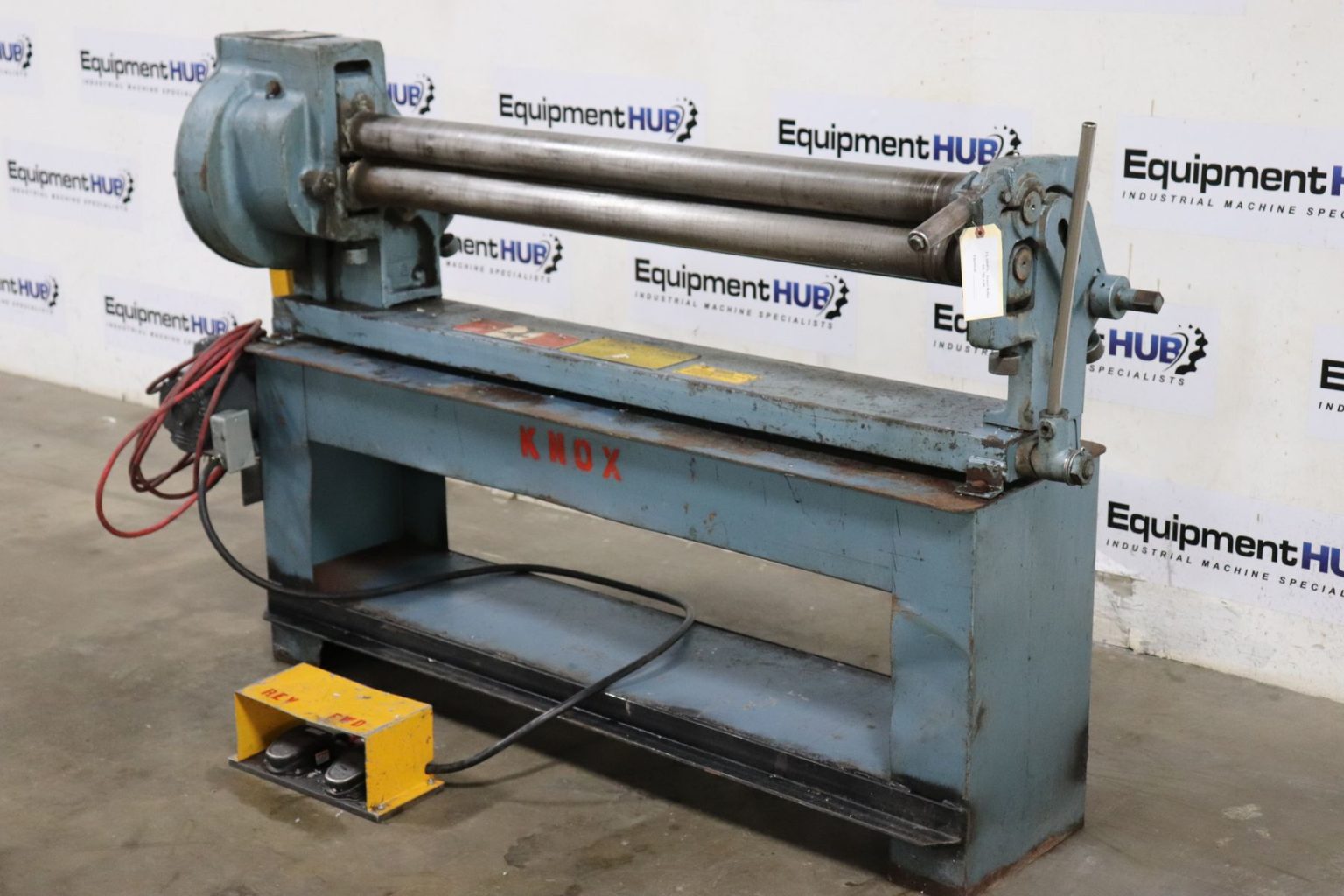 Pexto 418E 16 GA x 48" W Motorized Slip / Plate Bending Roll - The ...