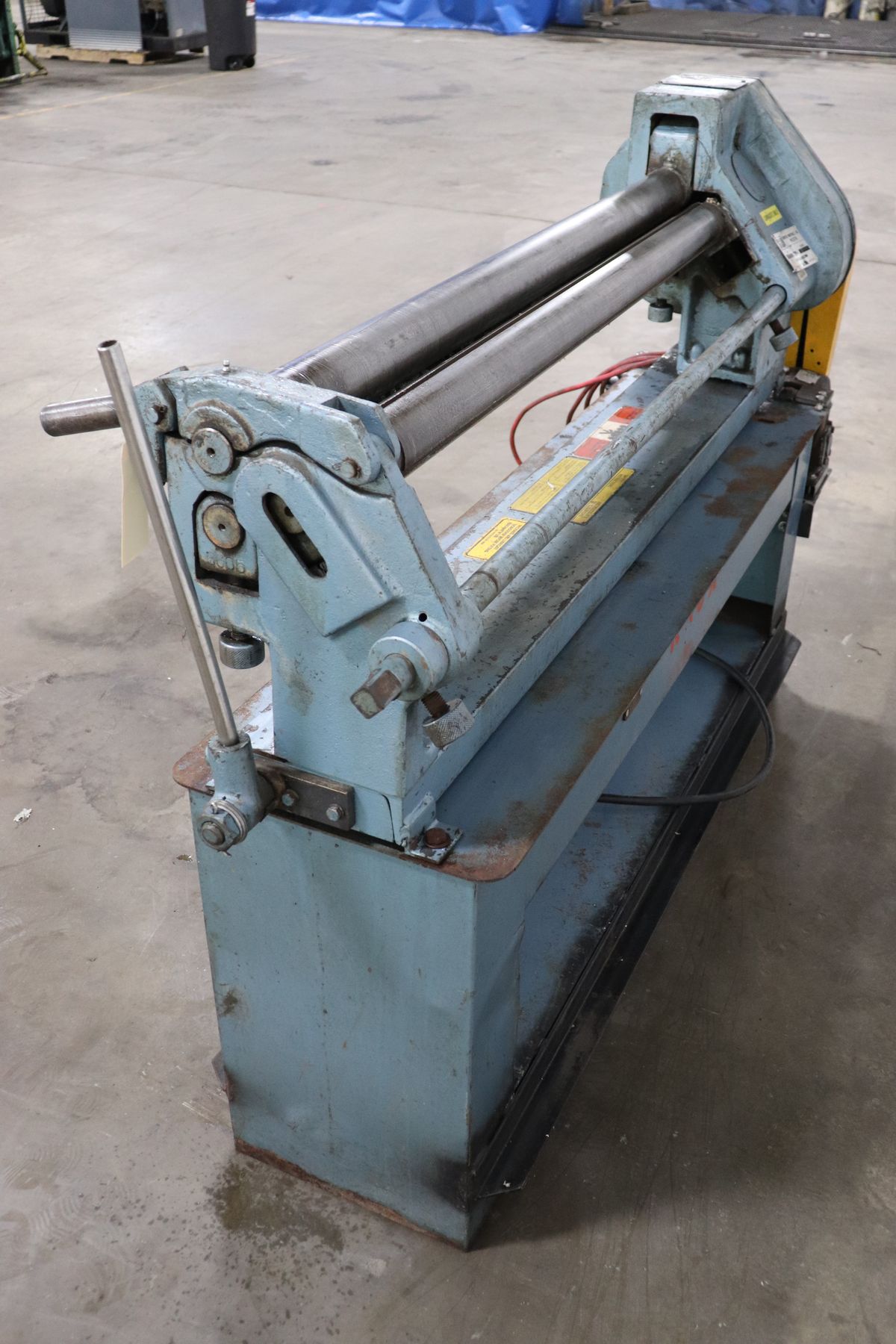 Pexto 418E 16 GA x 48" W Motorized Slip / Plate Bending Roll - The ...