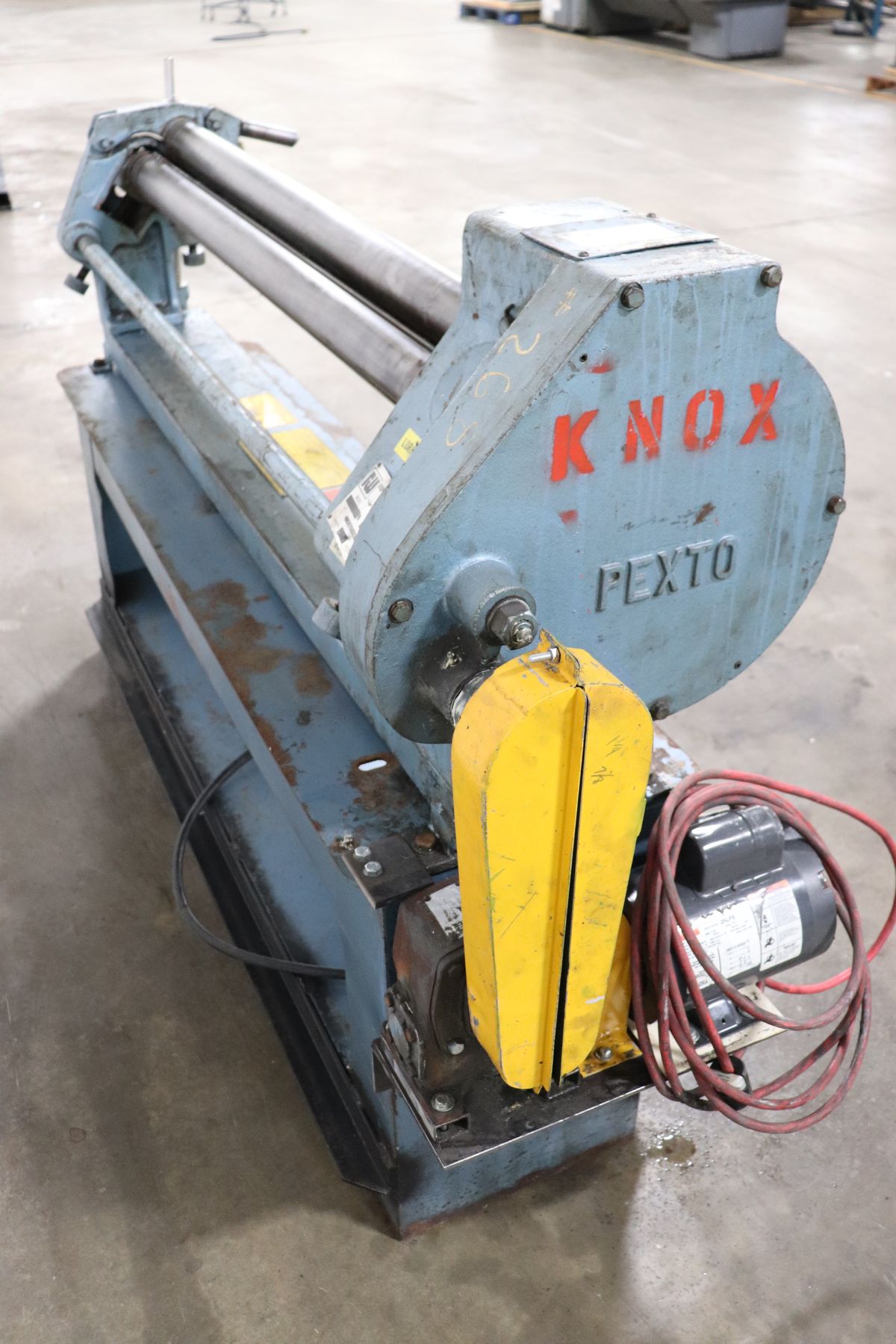 Pexto 418E 16 GA x 48" W Motorized Slip / Plate Bending Roll - The ...