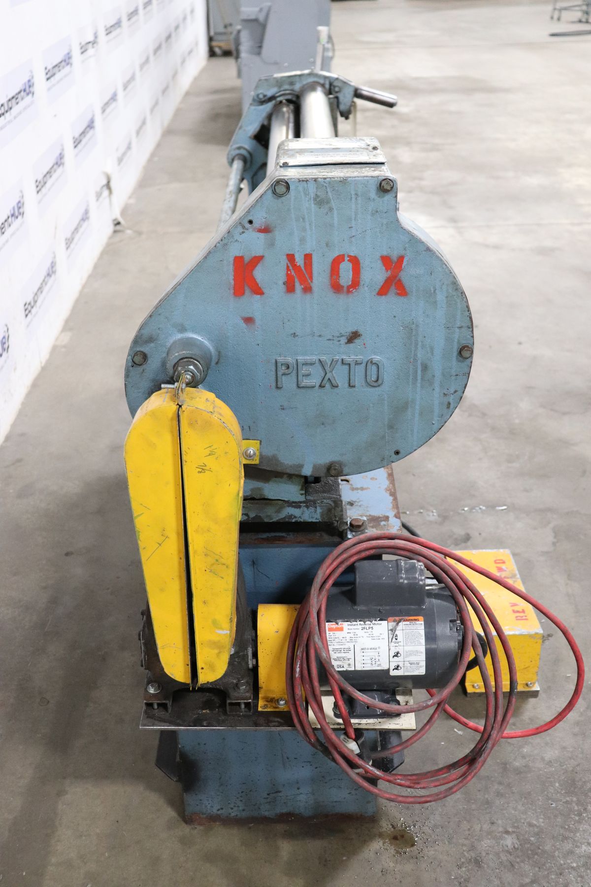 Pexto 418E 16 GA x 48" W Motorized Slip / Plate Bending Roll - The ...