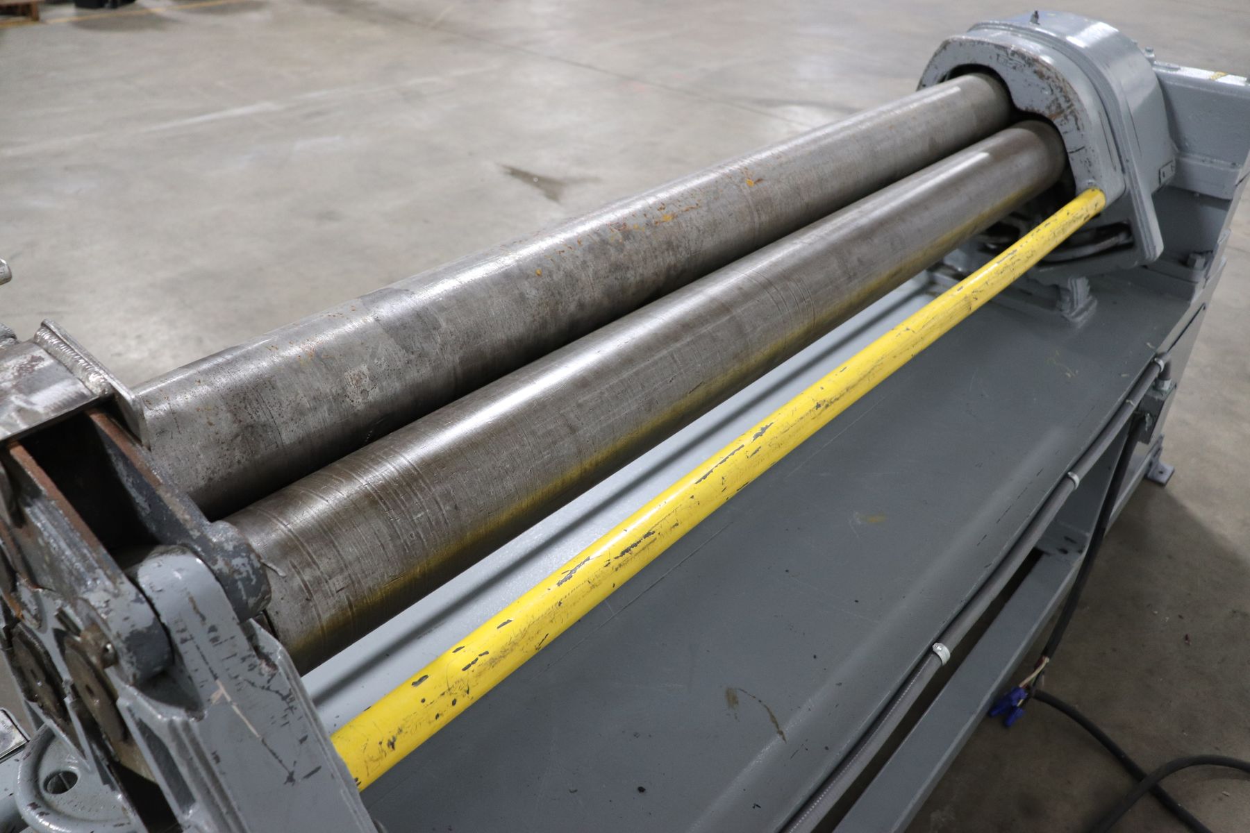 Webb 505 5' / 60" x 10 GA. 3-Roll Initial Pinch & Slip Plate Bending ...