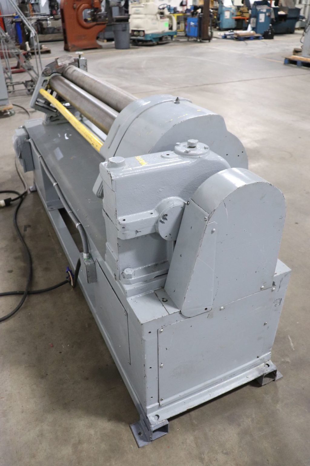 Webb 505 5' / 60" x 10 GA. 3-Roll Initial Pinch & Slip Plate Bending ...