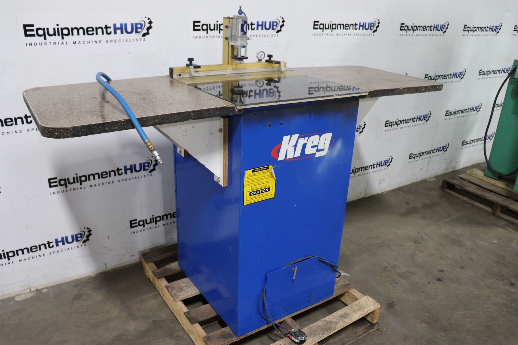 Kreg DK1100 TP/FP Single Spindle Pneumatic Pocket Hole Boring Machine ...