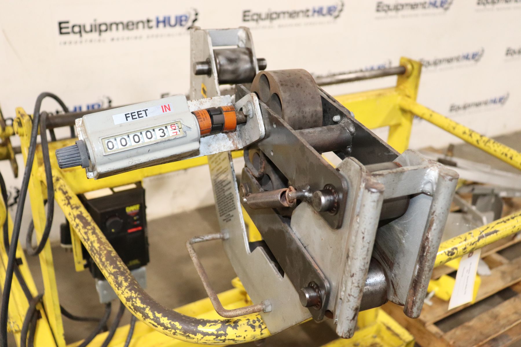 Reel-O-Matic TS2 2,000 Lb. Capacity Wire Spool Coiling Machine w/ 1700 ...