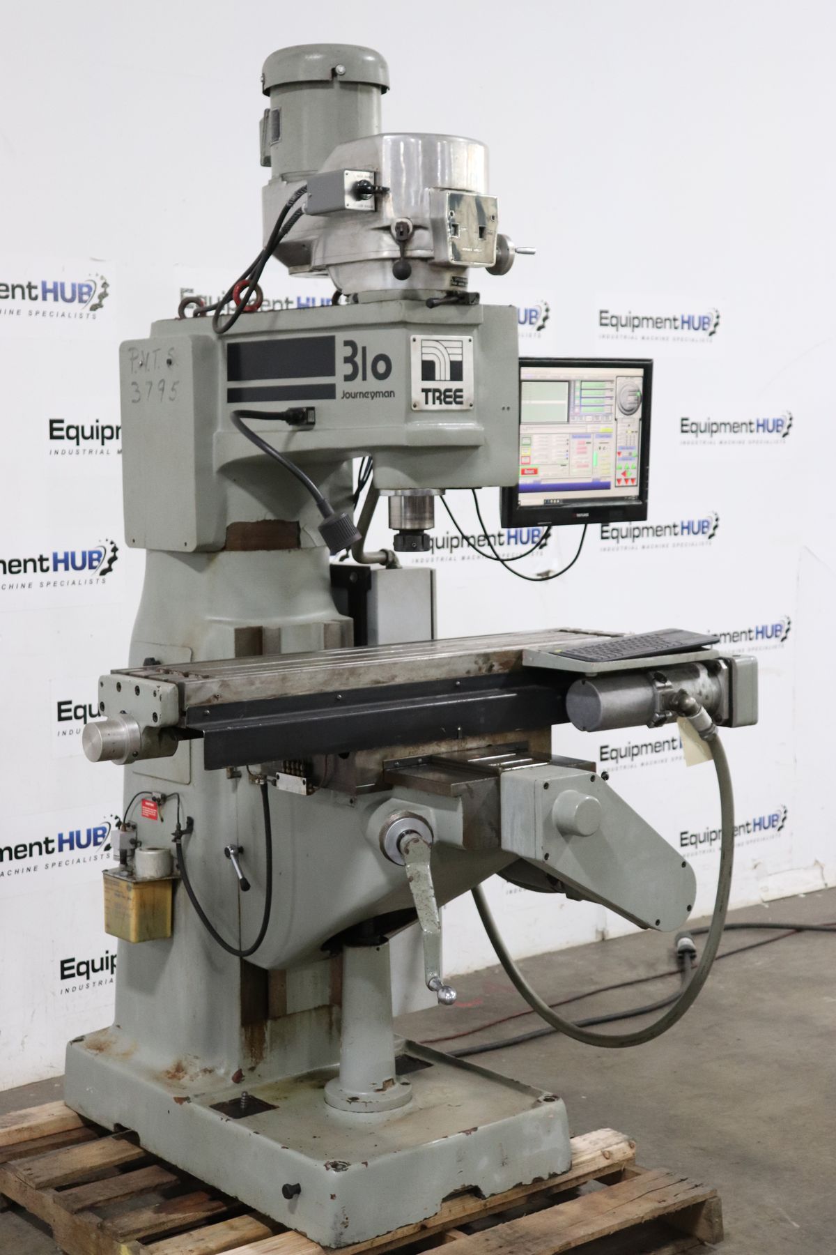 Tree Journeyman 310 10" x 44" 3-Axis CNC Vertical Milling Machine - The ...