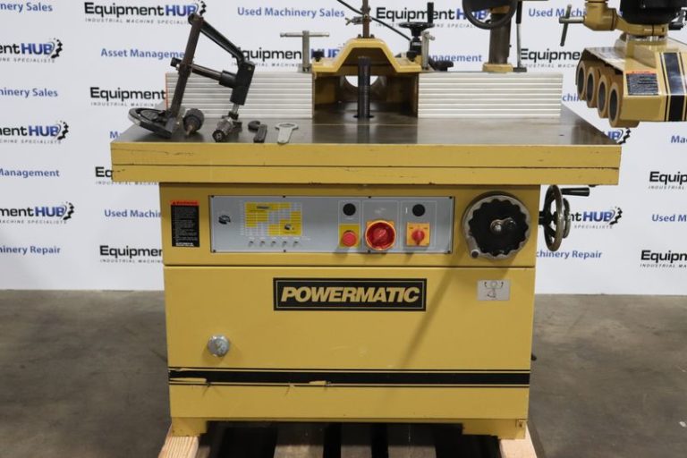 Powermatic TS29 7.5HP Sliding Table Tilting Spindle Shaper w/ PF-43 ...