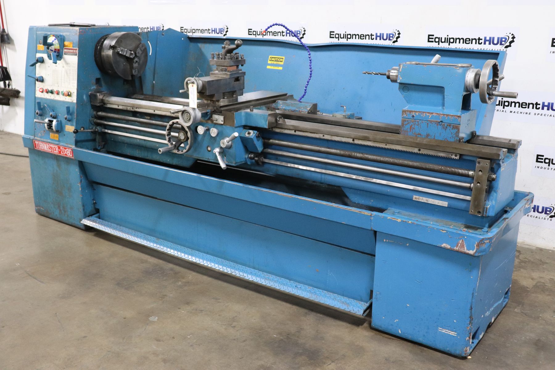 American Machine Tool Turnmaster 21" x 80" Gap Bed Engine Lathe - The ...