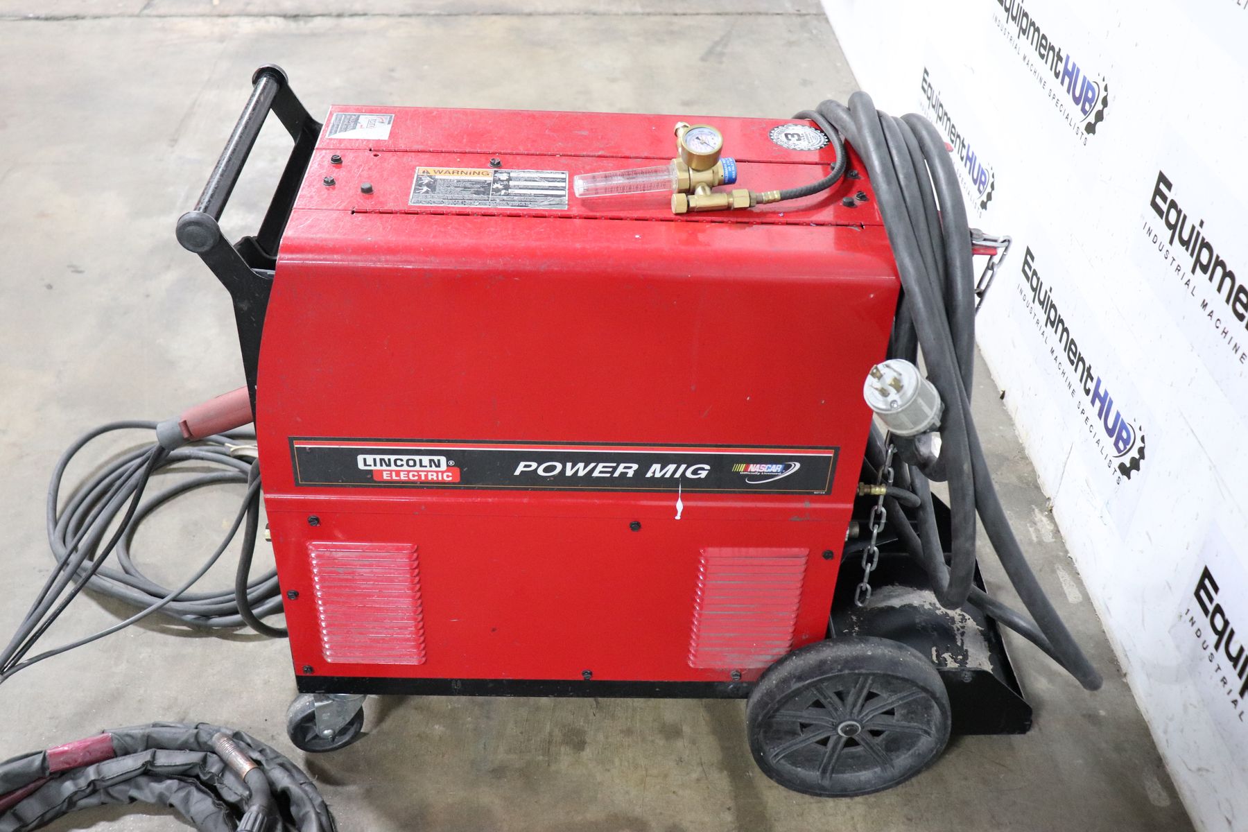 Lincoln Electric Power Mig 350MP Multi-Process Welder w/ Python Push ...