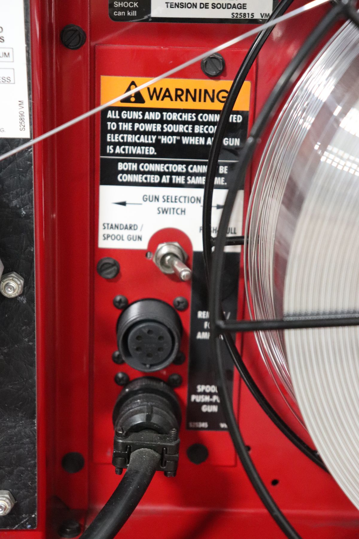 Lincoln Electric Power Mig 350MP Multi-Process Welder w/ Python Push ...