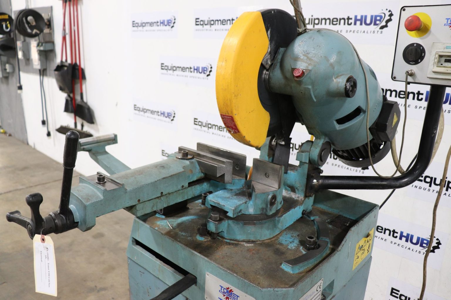 Tomet T350 14" 3-Speed Circular Mitering Cold Saw - The Equipment Hub