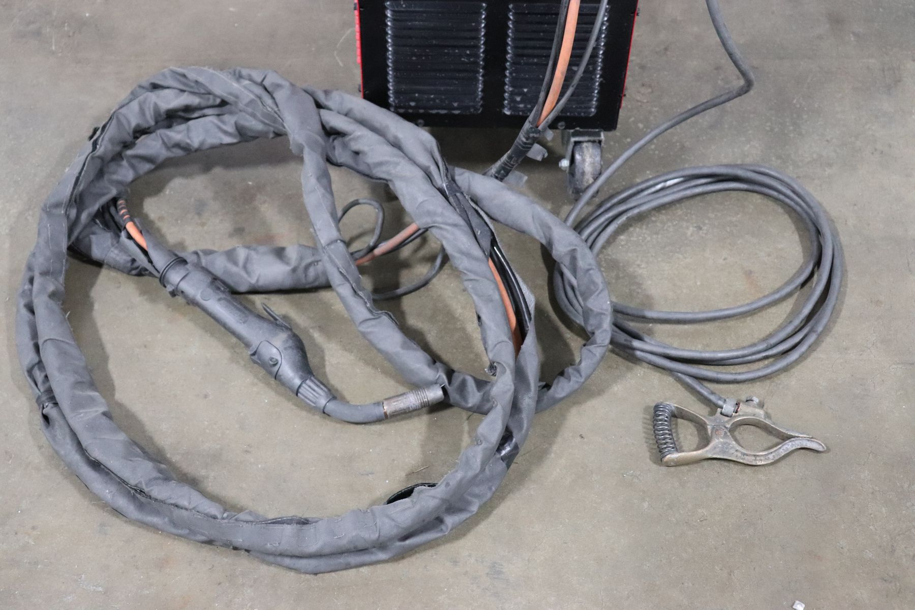 Lincoln Electric Power Mig 350MP Multi-Process Welder w/ Python Push ...