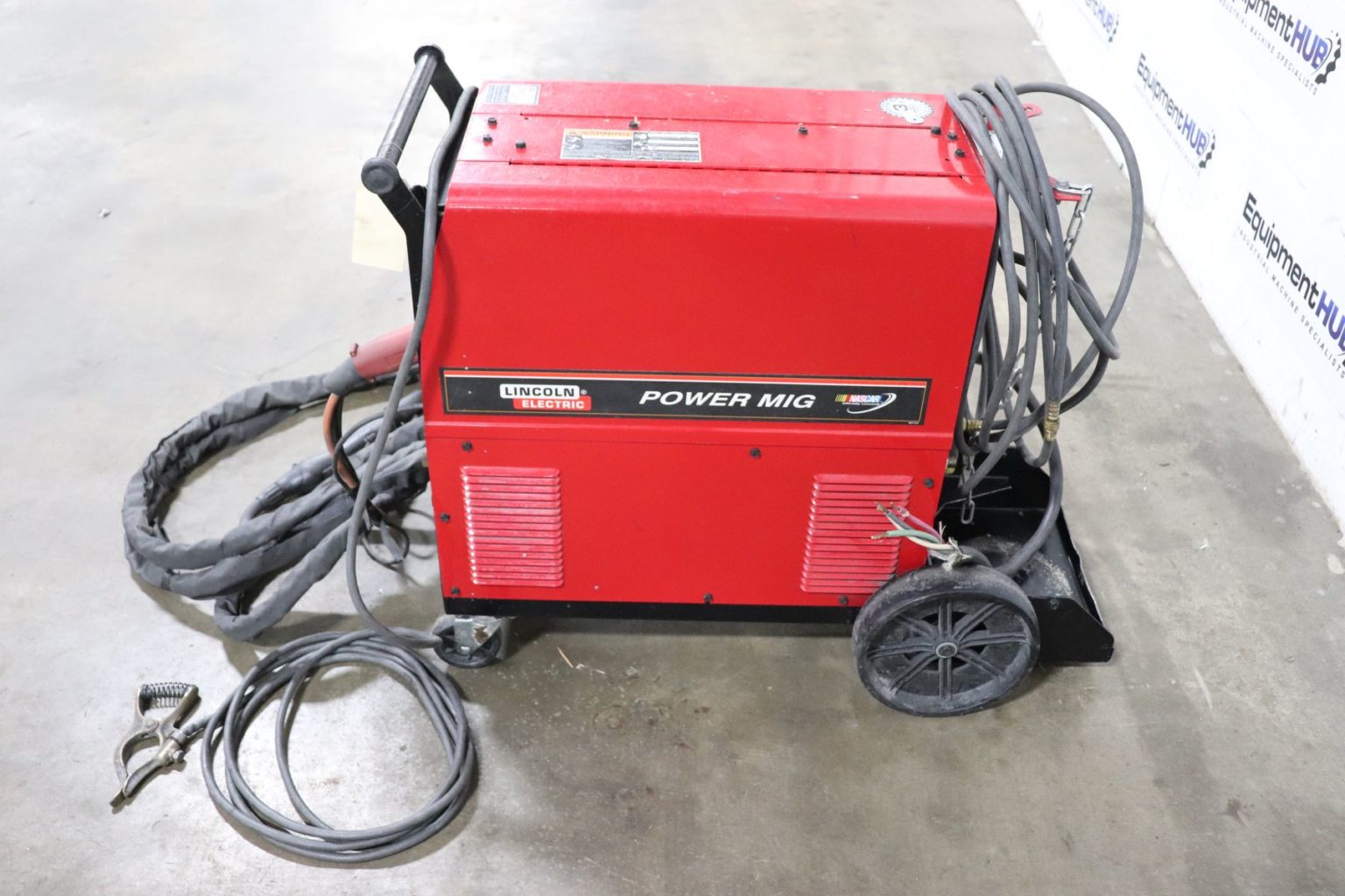 Lincoln Electric Power Mig 350MP Multi-Process Welder w/ Python Push ...