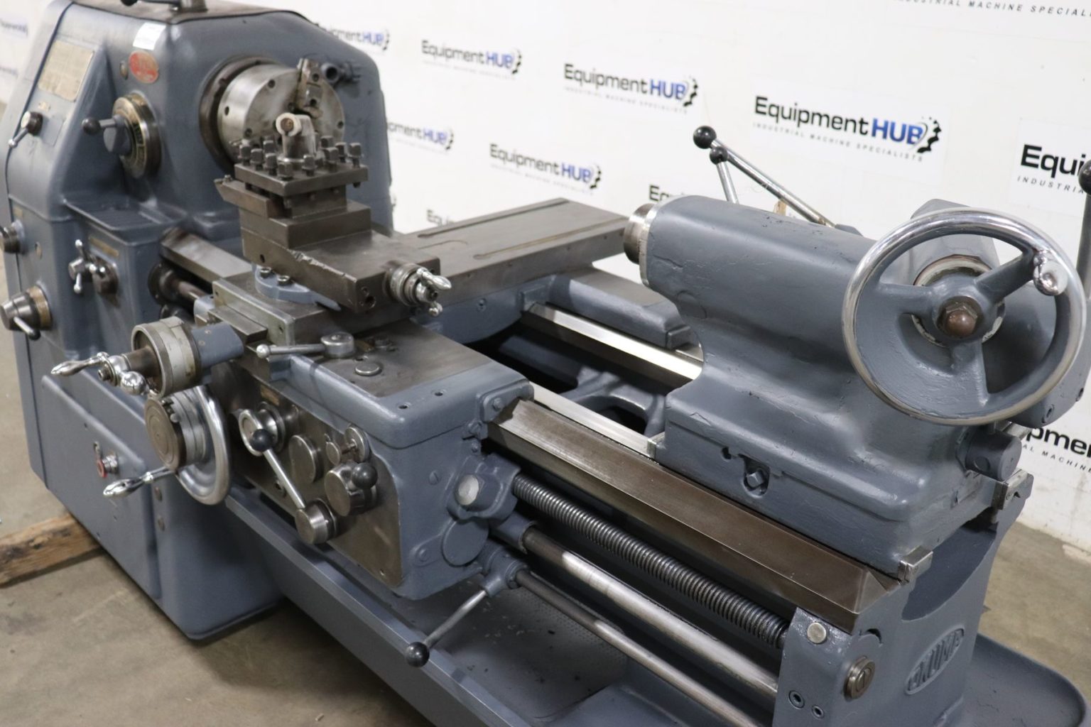 Okuma LS 18″ x 36″ Heavy Duty Geared Head Engine Lathe - The Equipment Hub