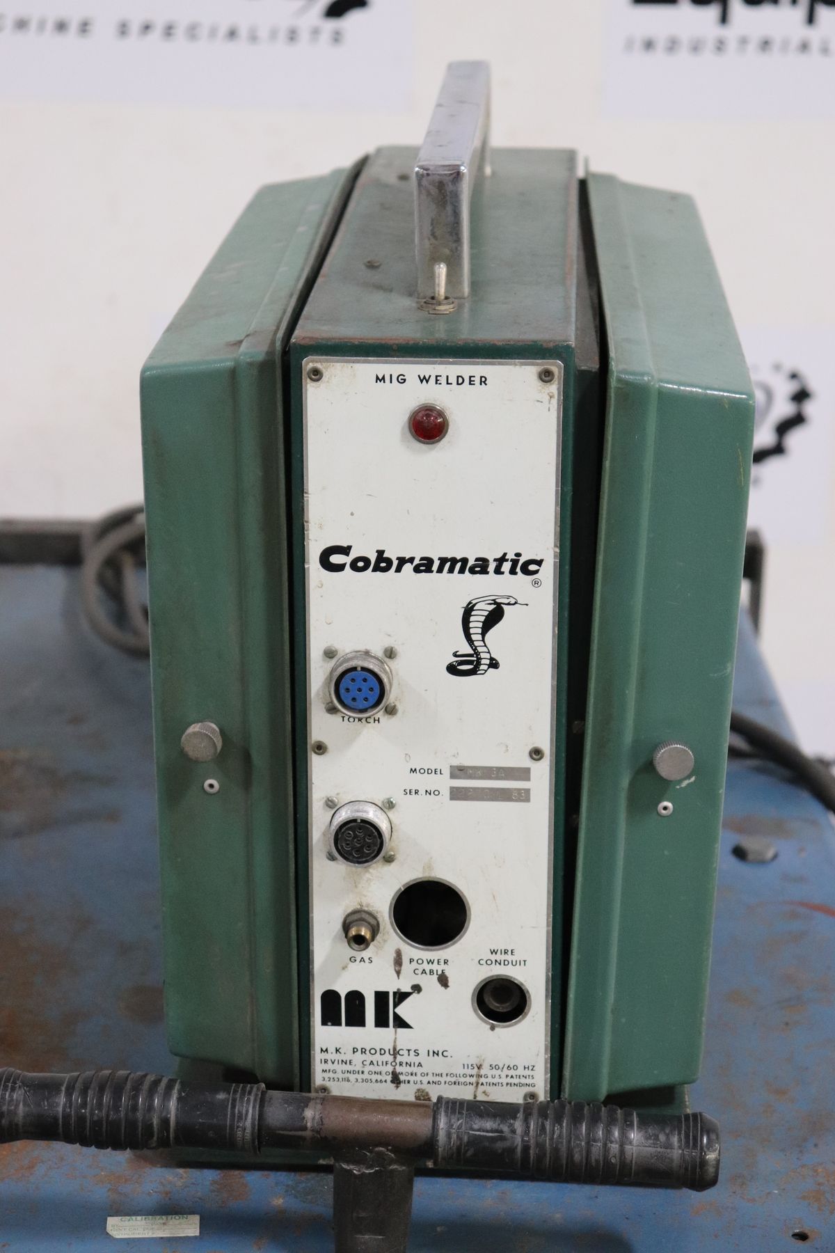 Miller CP-250TS 250 Amp Mig Welder w/ Cobramatic MK 3A Wire Feeder ...