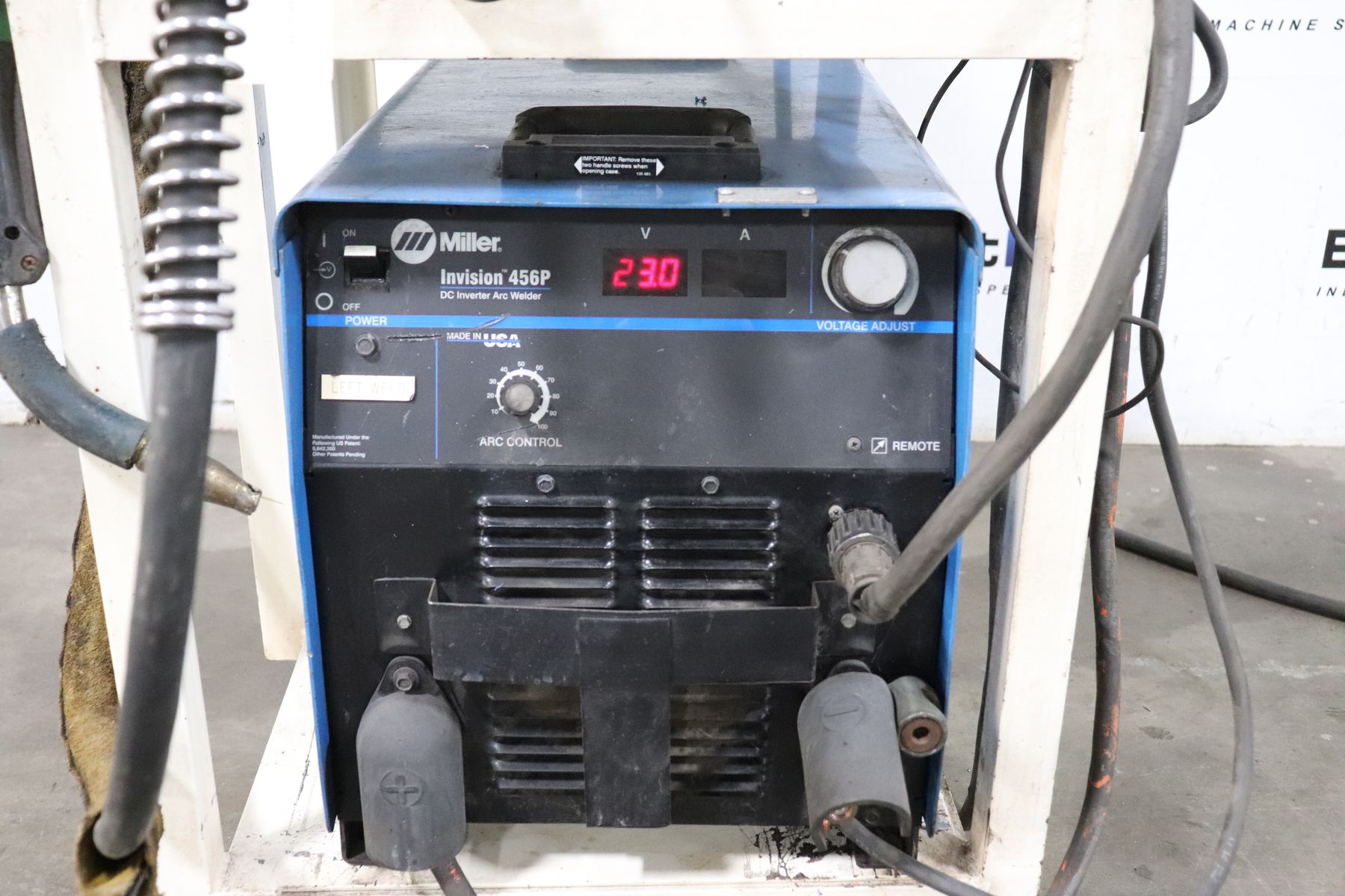 Miller Invision 456P 450 Amp DC Inverter Acr Mig Welder w/ 60M Wire ...